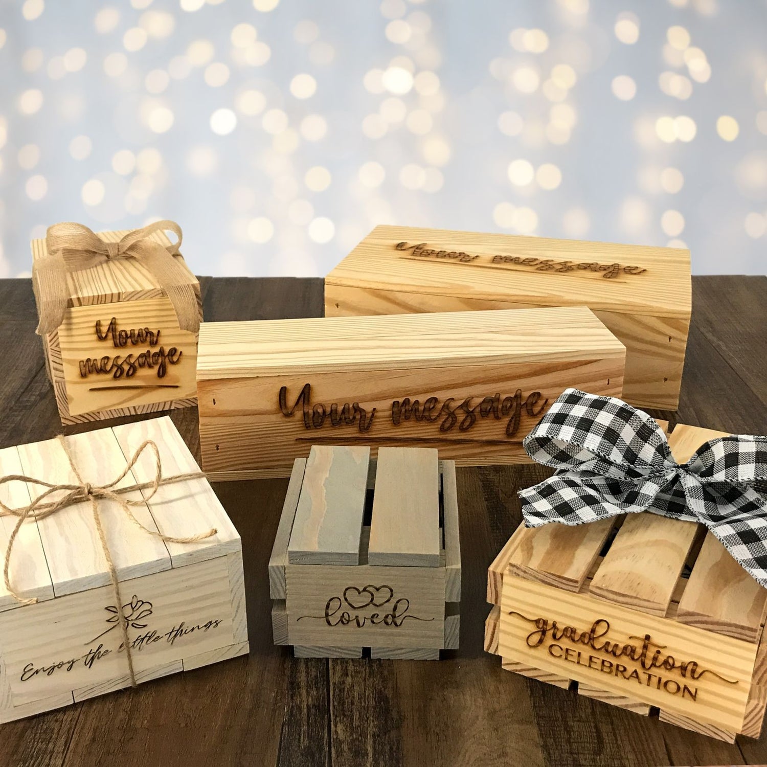 Crates and creativity: How to incorporate personalized messages for a ...
