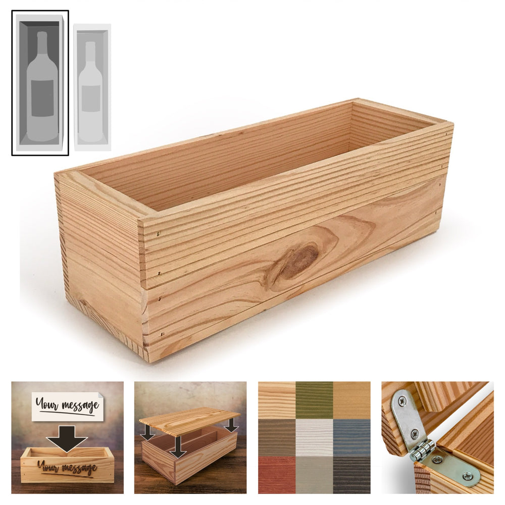 Wooden wine bottle boxes – Carpenter Core